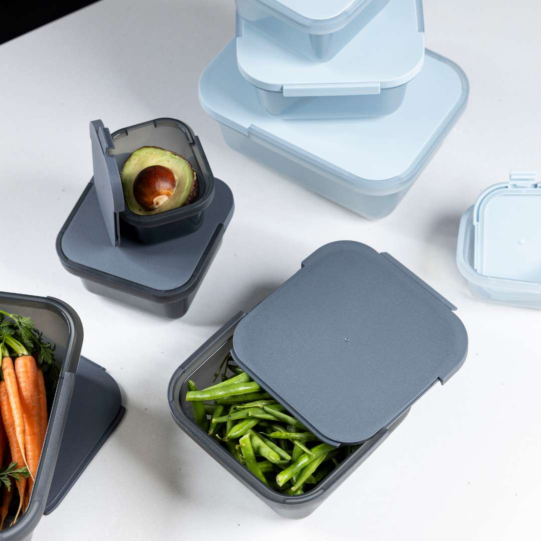 1.5L Square Food Storage Container - Charcoal – Urban Ethos