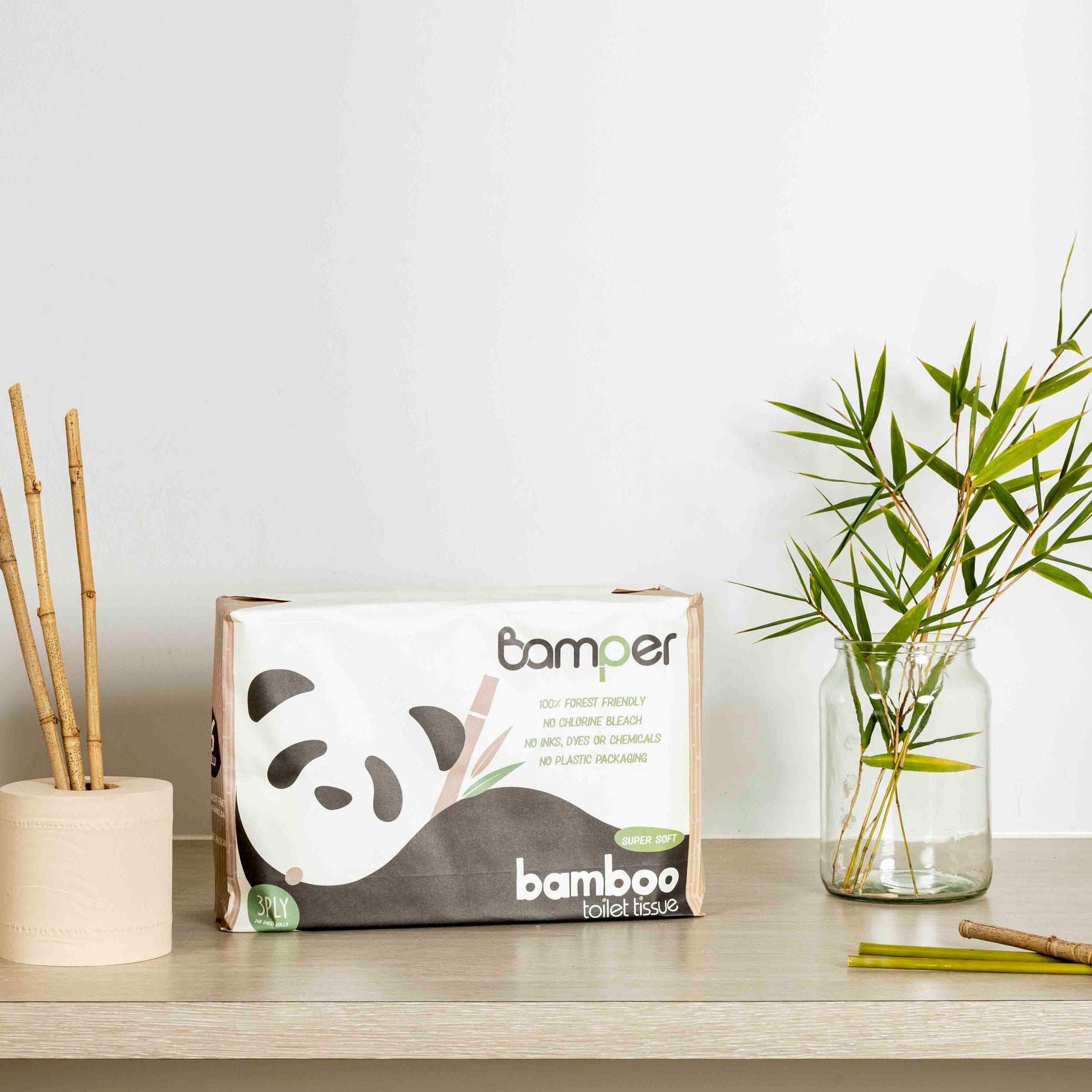 Bamper | Bamboo Toilet Paper Australia | Urban Ethos
