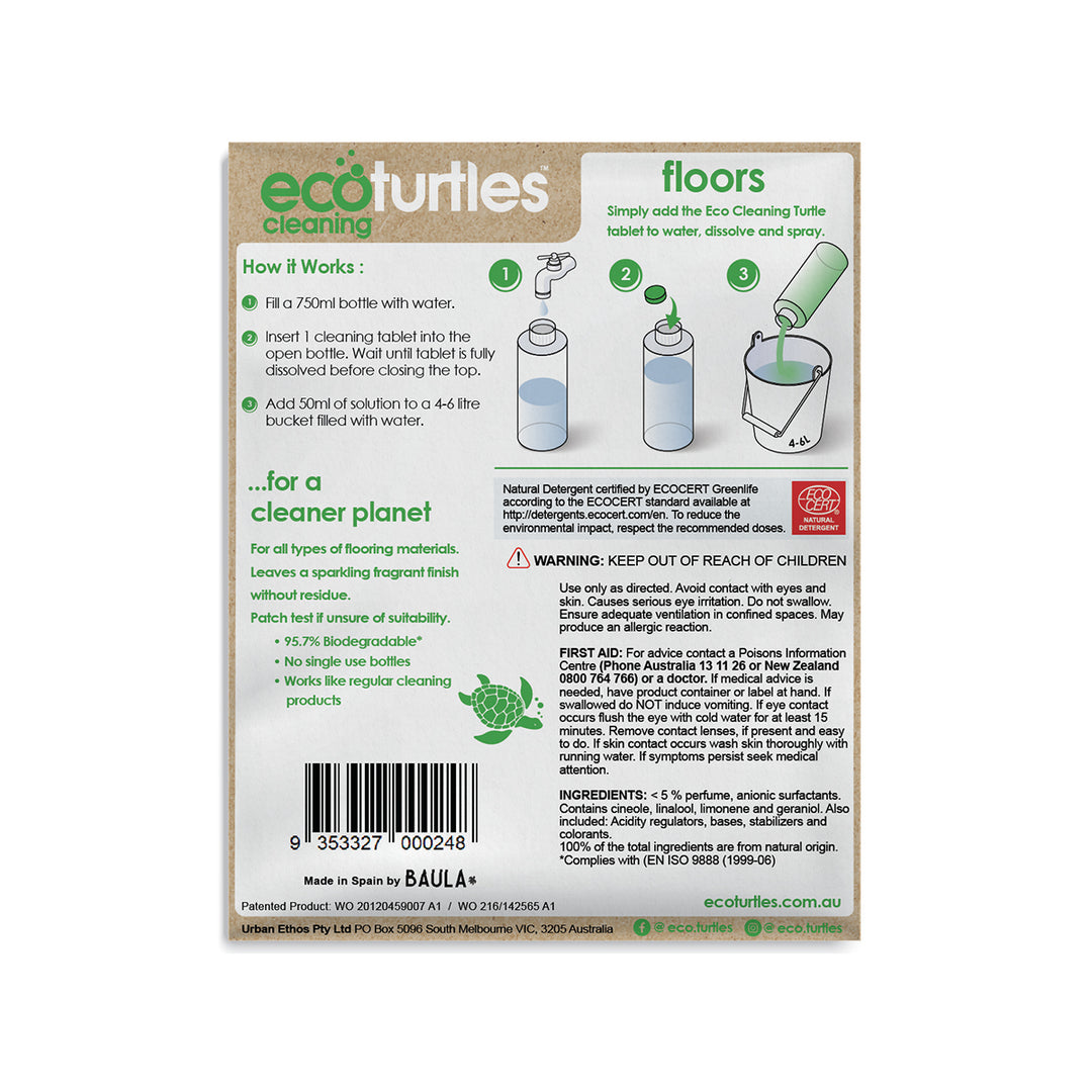 Floor Eco Cleaning Tablet – Urban Ethos
